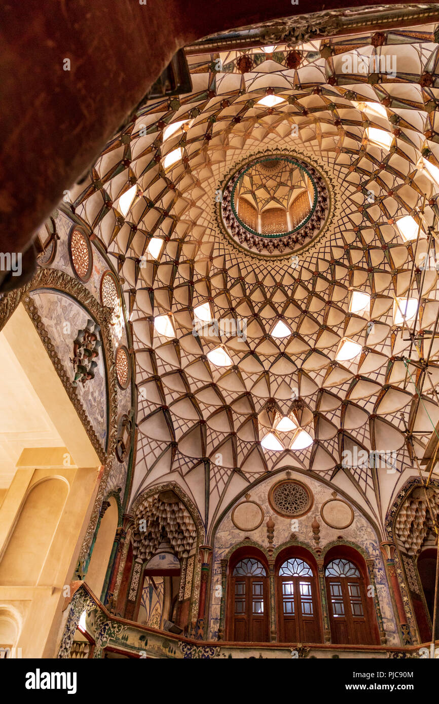 Islamic Republic of Iran. Isfahan Province, Kashan, Alavi Street ...