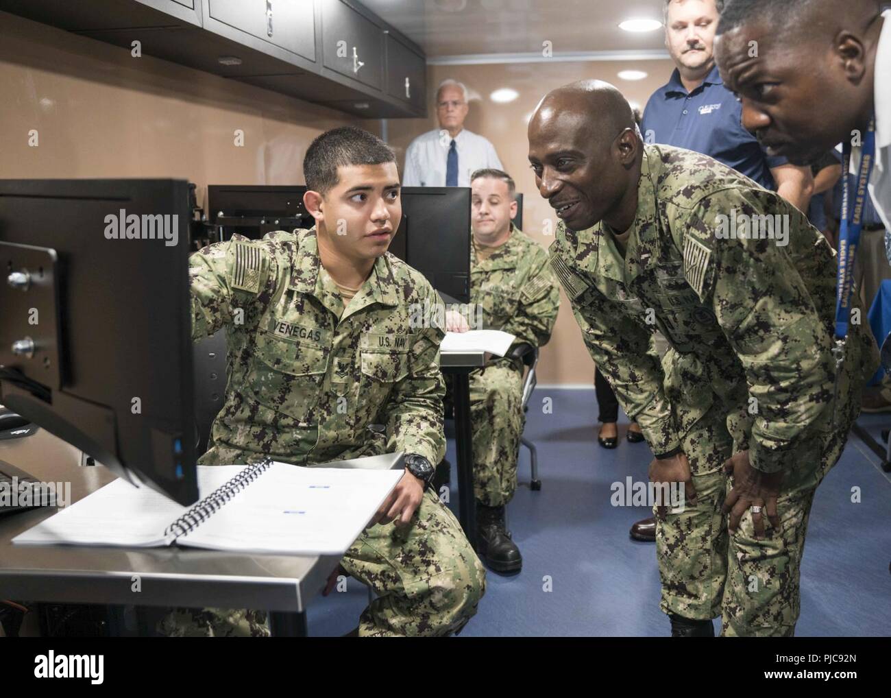 VIRGINIA BEACH, Va. (July 24, 2018) – Damage Controlman 2nd Class Ruben ...