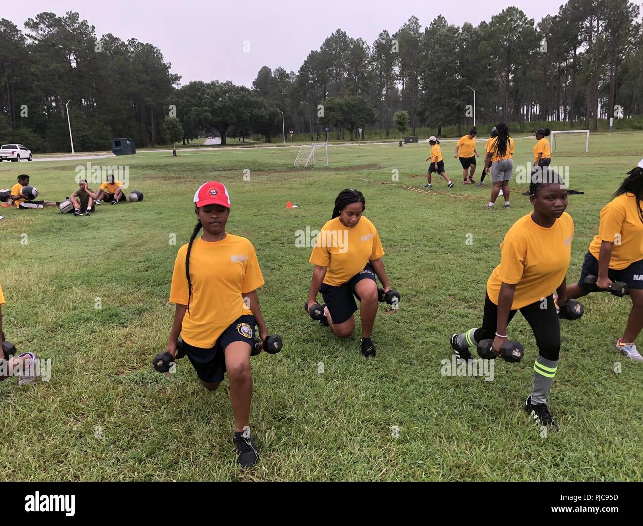 Dozens of Navy and Marine Corps Junior Reserve Officers Training Corps ...
