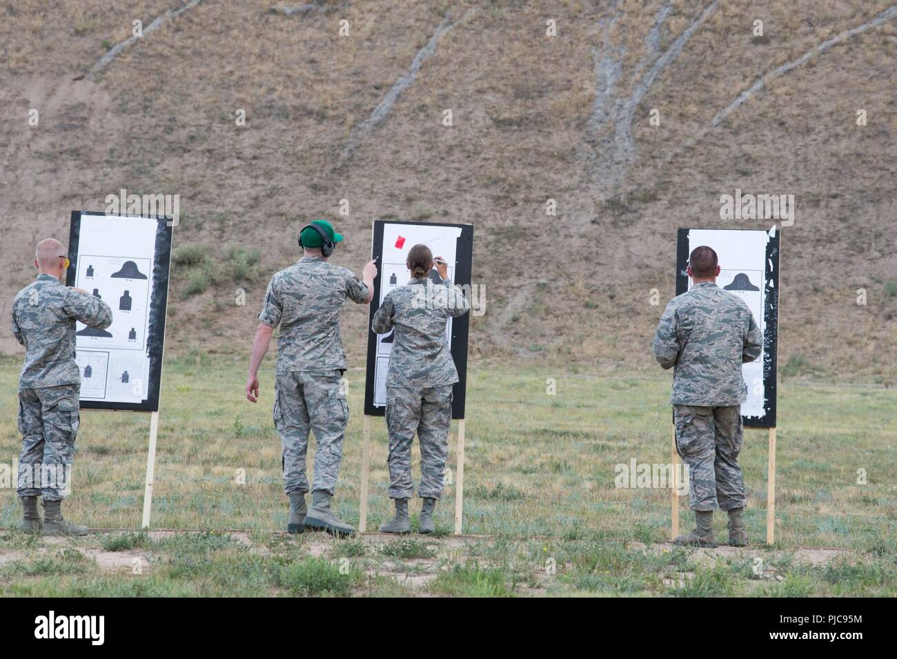 U.S. Air Force Academy -- Basic Cadet trainees participate in small ...