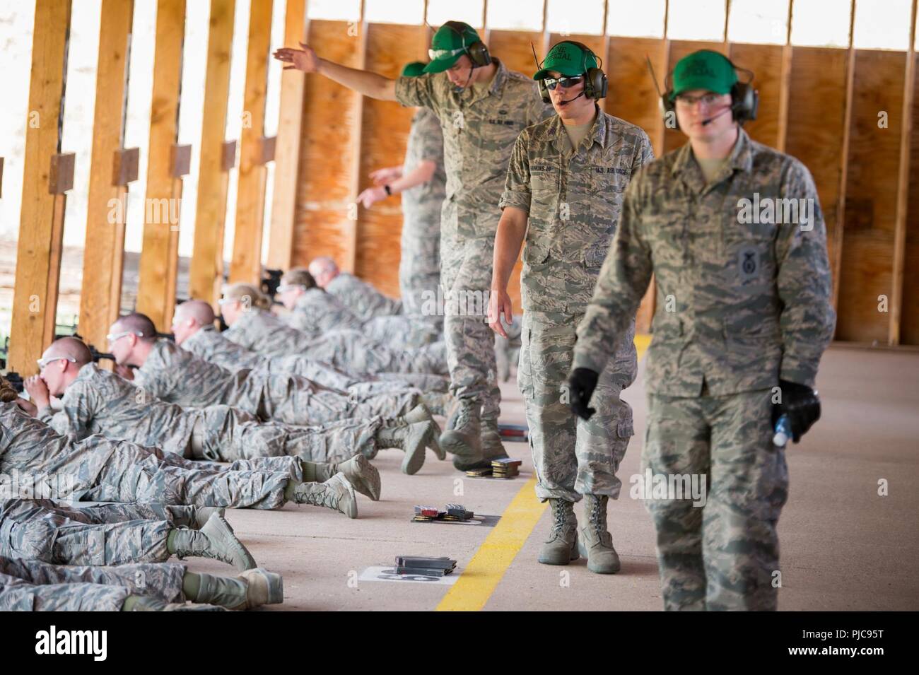 U.S. Air Force Academy -- Basic Cadet trainees participate in small ...