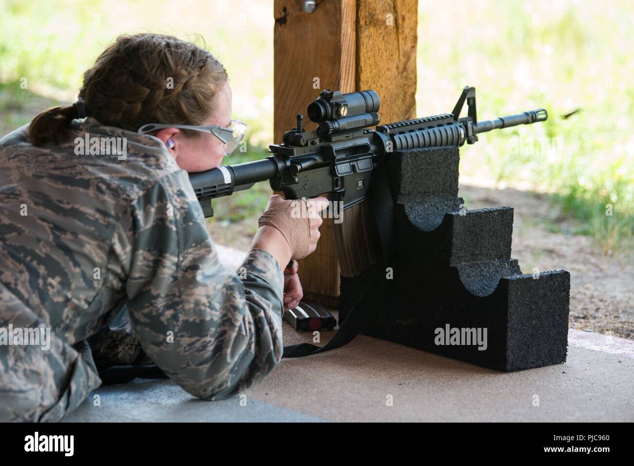 U.S. Air Force Academy -- Basic Cadet trainees participate in small ...