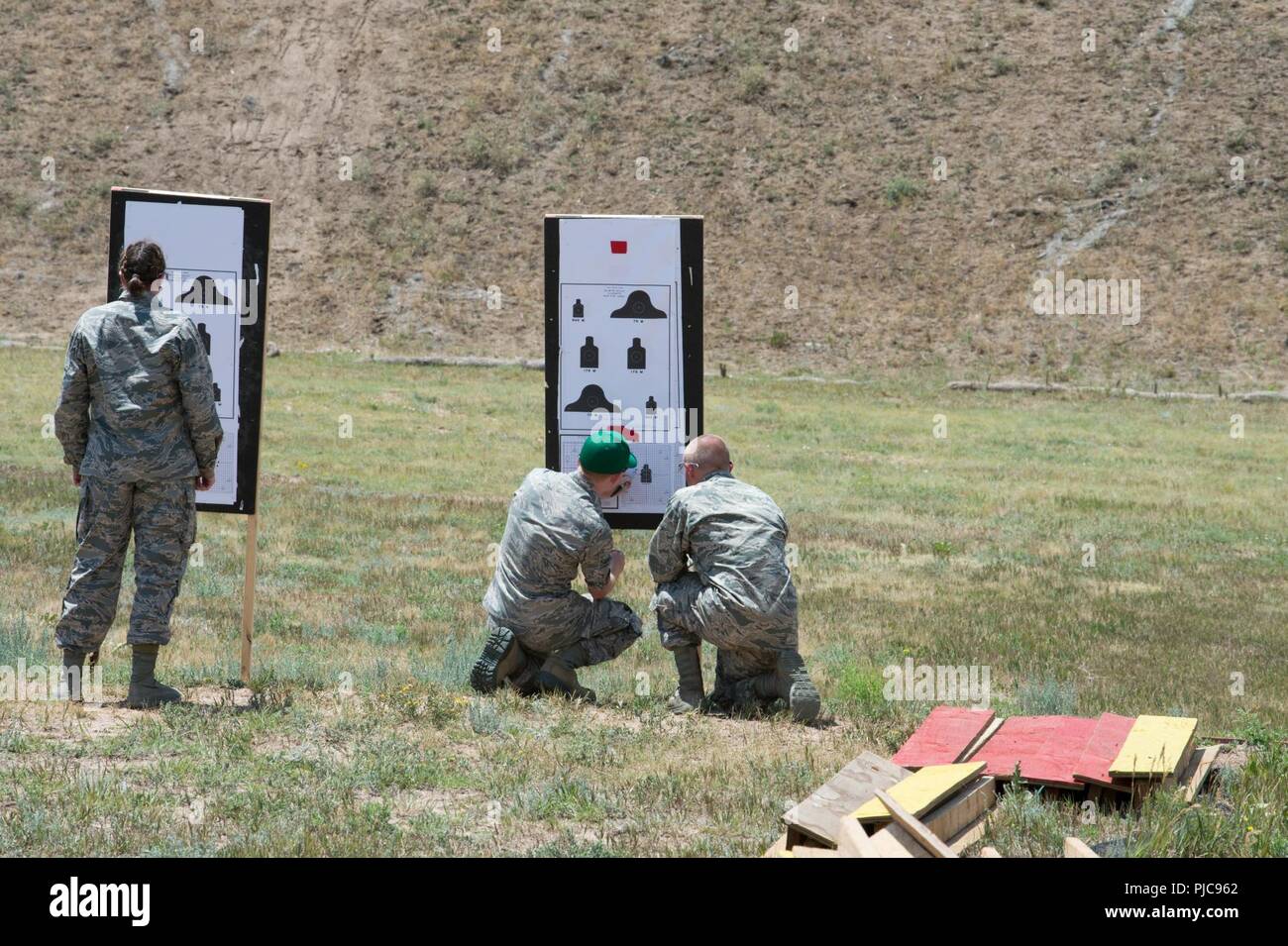 U.S. Air Force Academy -- Basic Cadet trainees participate in small ...