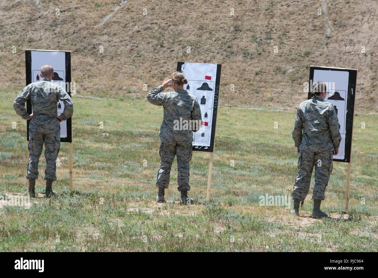 U.S. Air Force Academy -- Basic Cadet trainees participate in small ...