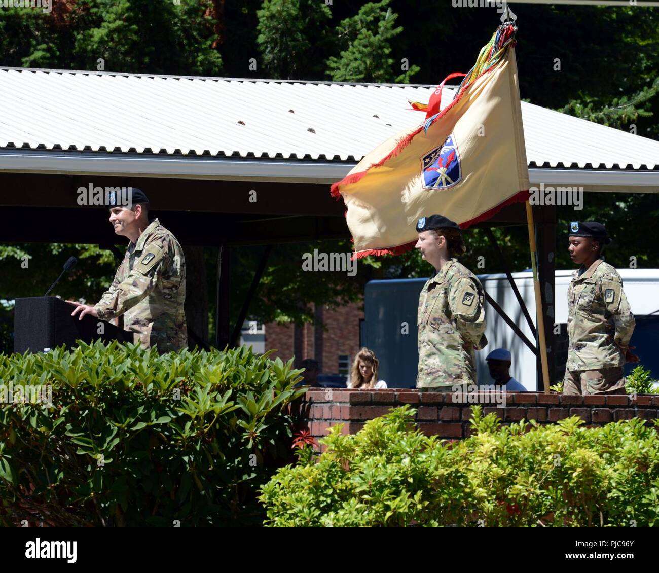 During "America's Medics" 62nd Medical Brigade Change of Command ...