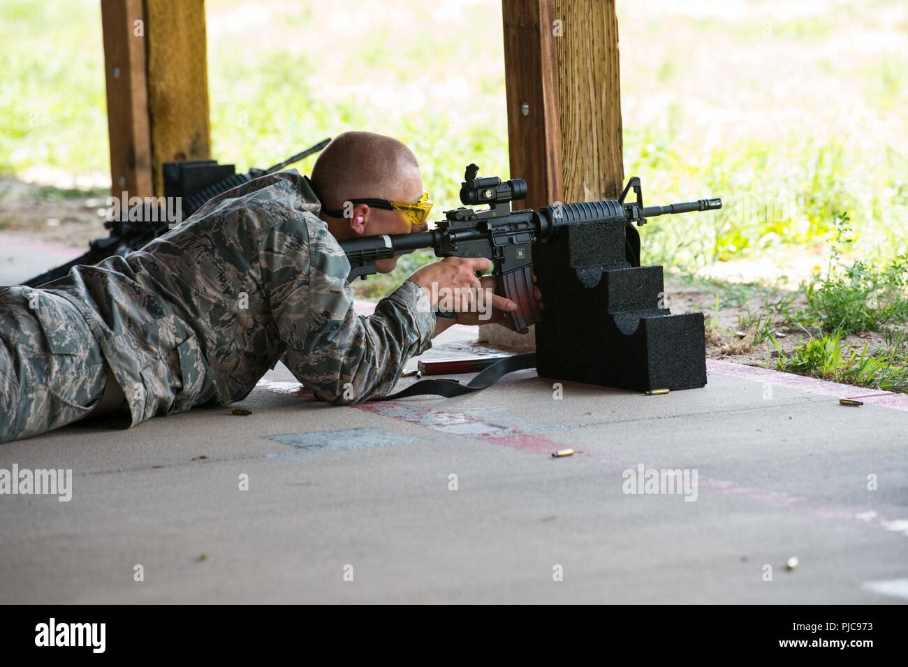 U.S. Air Force Academy -- Basic Cadet trainees participate in small ...