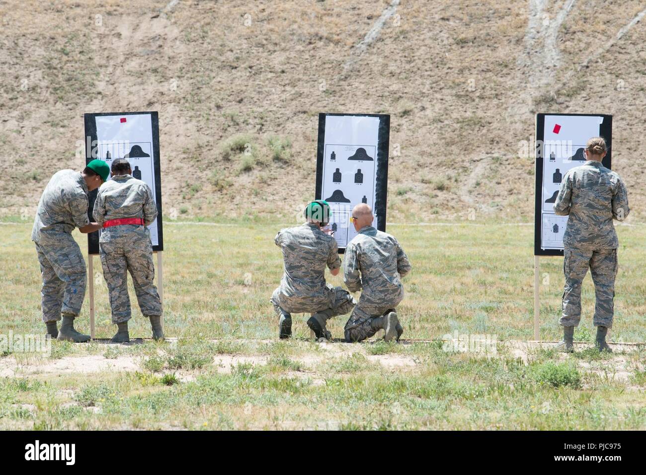 U.S. Air Force Academy -- Basic Cadet trainees participate in small ...