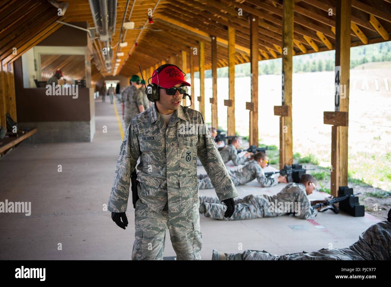 U.S. Air Force Academy -- Basic Cadet trainees participate in small ...