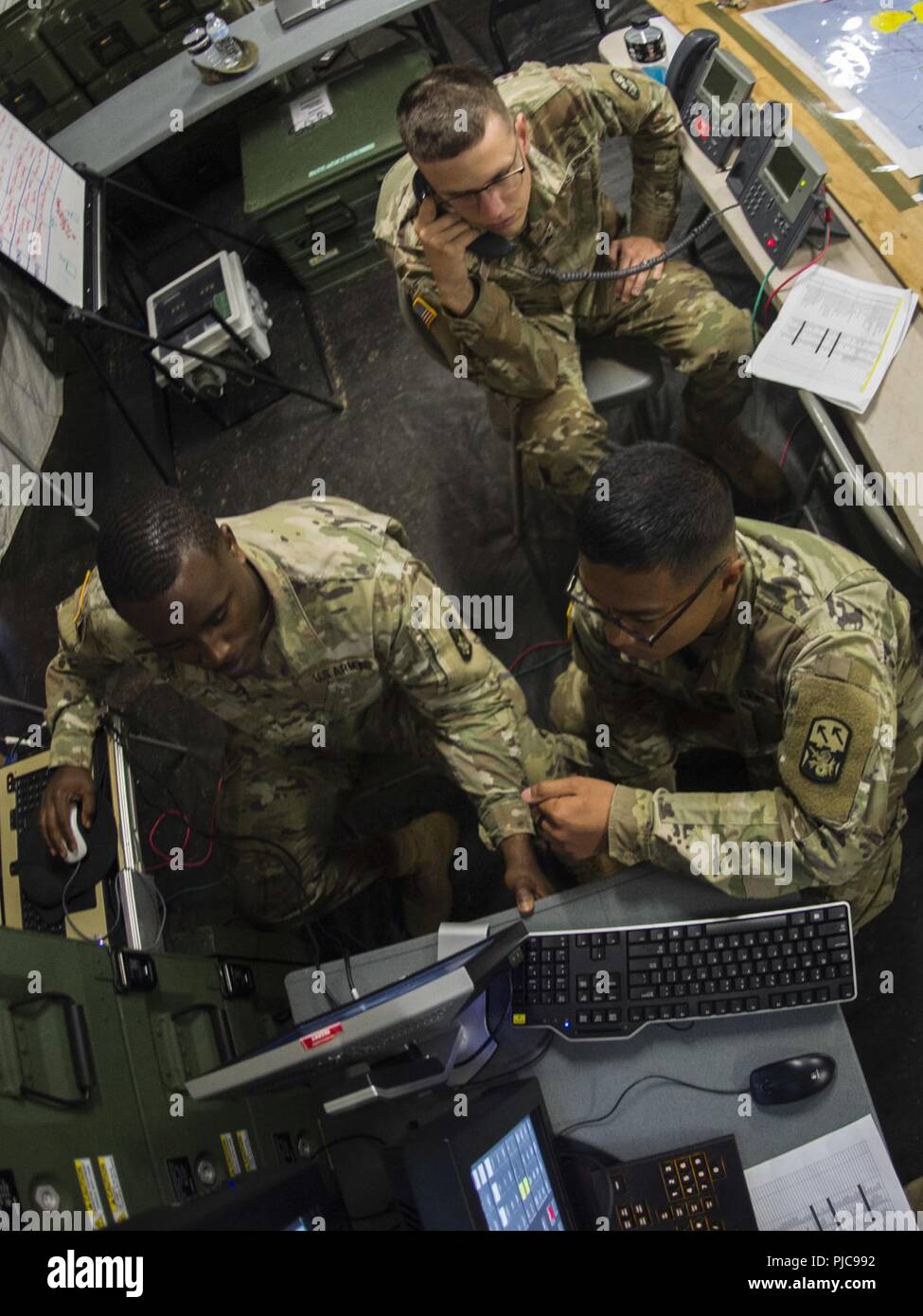 JOINT BASE PEARL HARBOR-HICKAM, Hawaii (July 24, 2018) Soldiers from ...