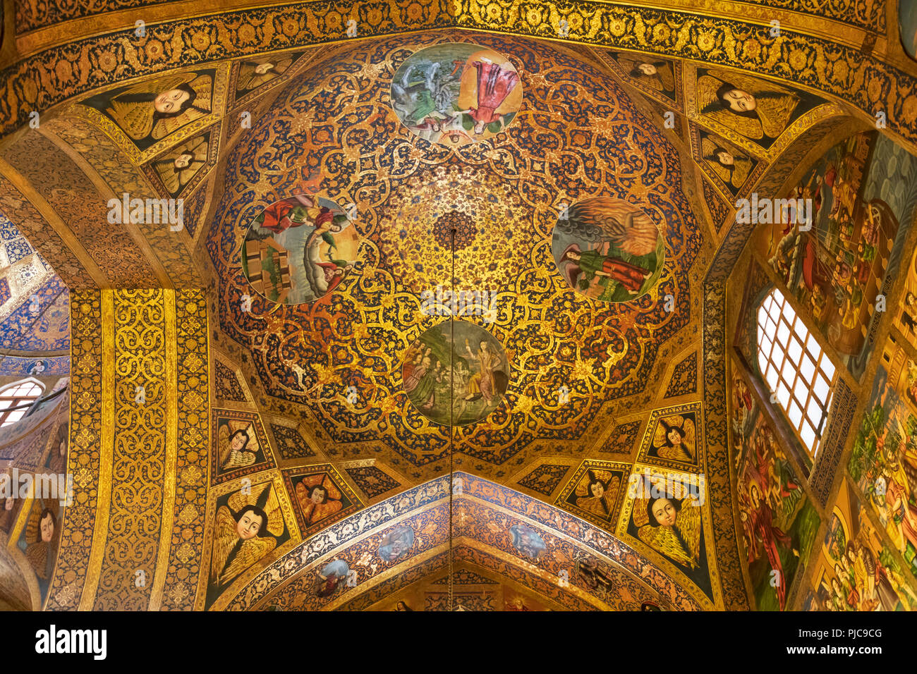 Islamic Republic of Iran. Isfahan, New Julfa. The Vank, aka The Holy ...