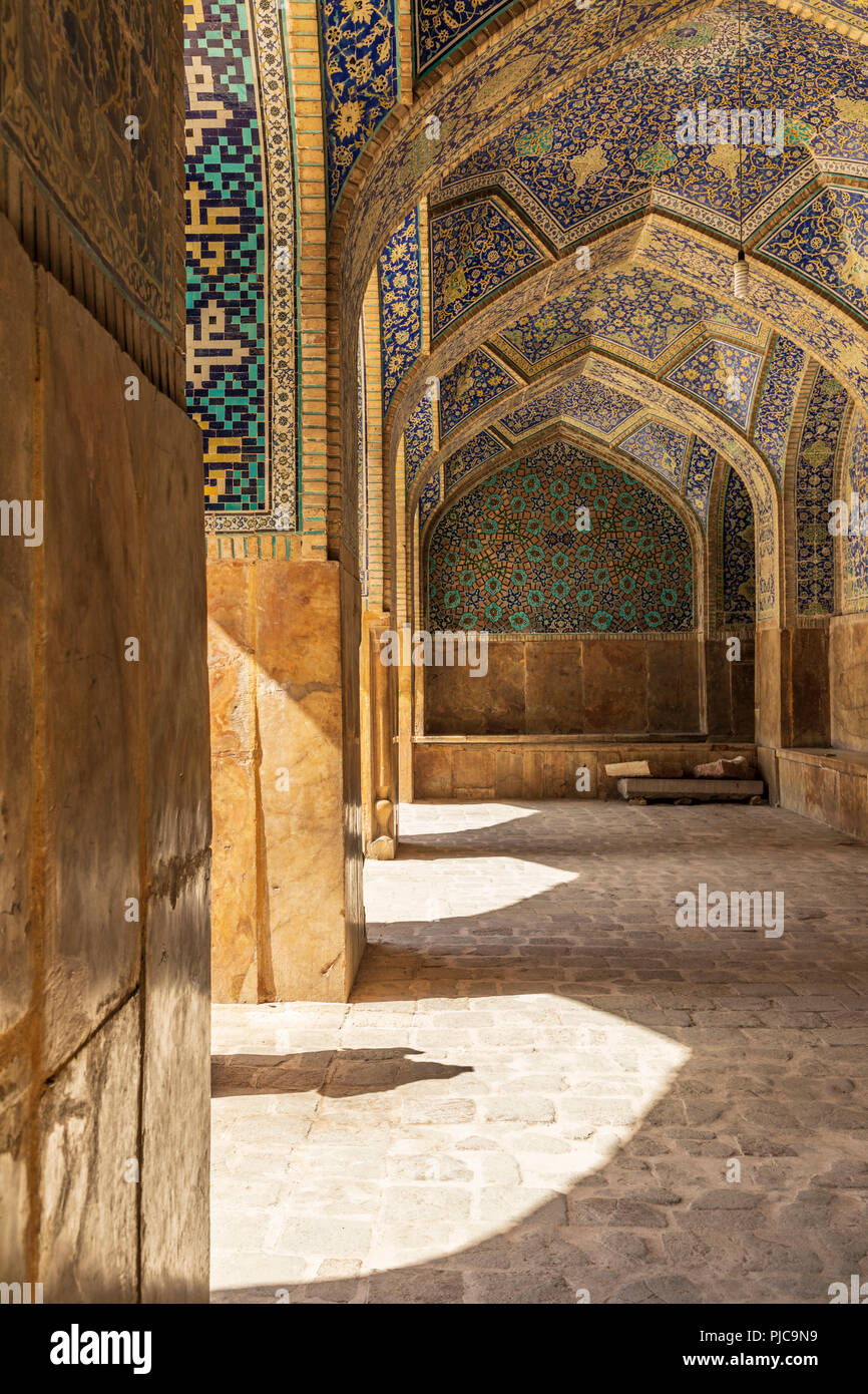 Islamic Republic of Iran. Isfahan. The Jameh Mosque, Masjid Jameh is a ...