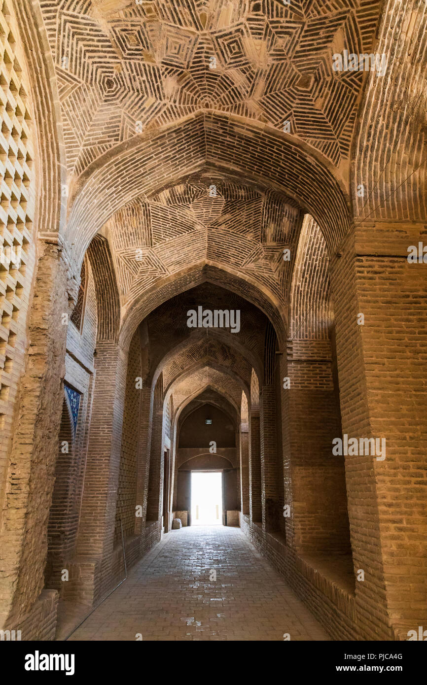Islamic Republic of Iran. Isfahan (Esfahan). The Jameh Mosque is the ...