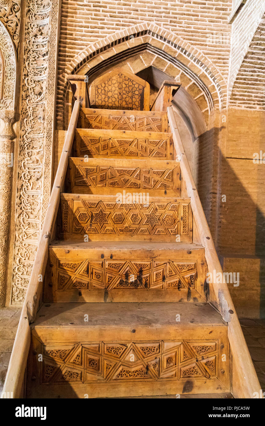 Islamic Republic of Iran. Isfahan (Esfahan). The Jameh Mosque is the ...