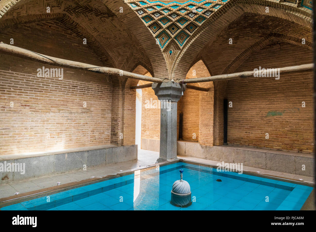 Islamic Republic of Iran. Isfahan (Esfahan). Hammam near Hakim Mosque ...
