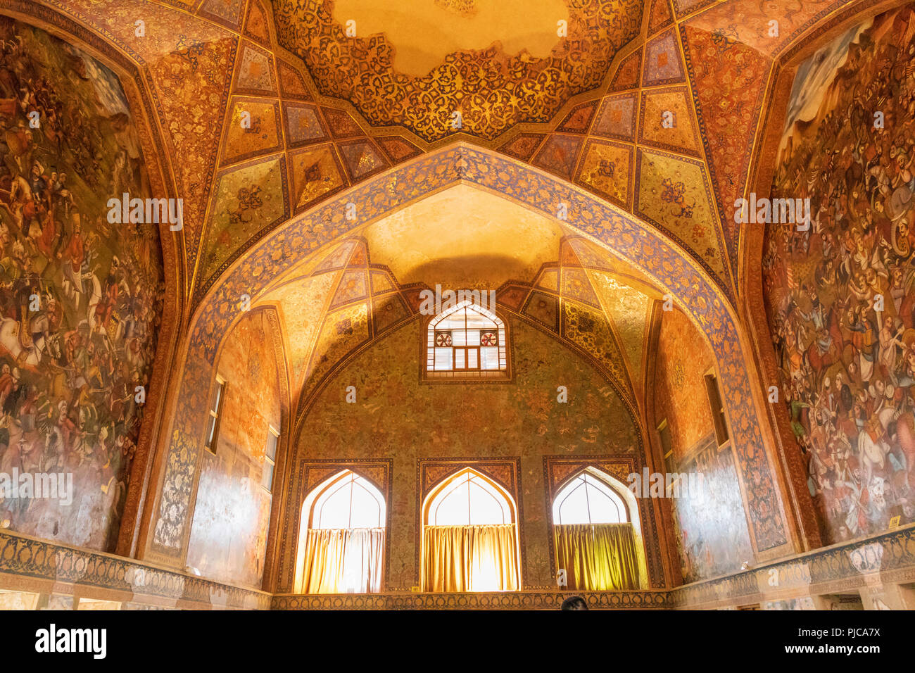 Ceiling Of Chehel Sotoun Iran High Resolution Stock Photography and ...