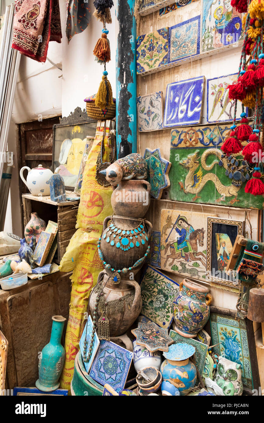 Islamic Republic of Iran. Isfahan. Collectible artifacts for sale at ...