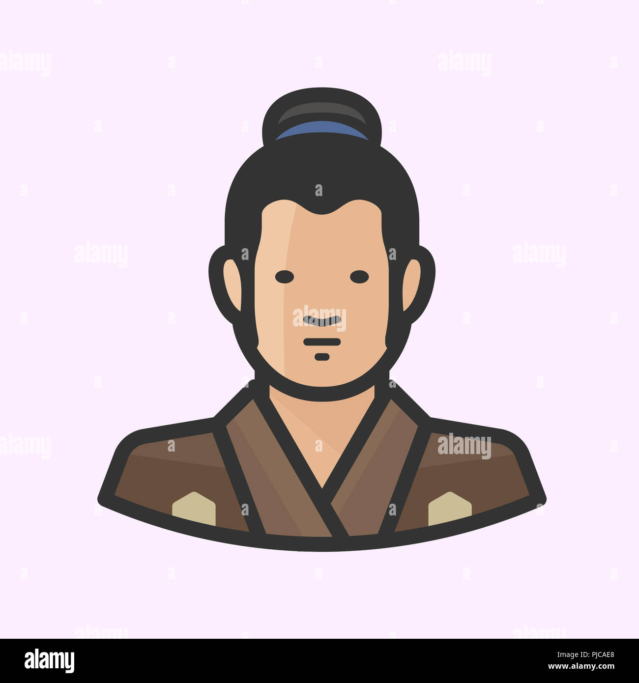 Traditional Japanese man Stock Photo - Alamy