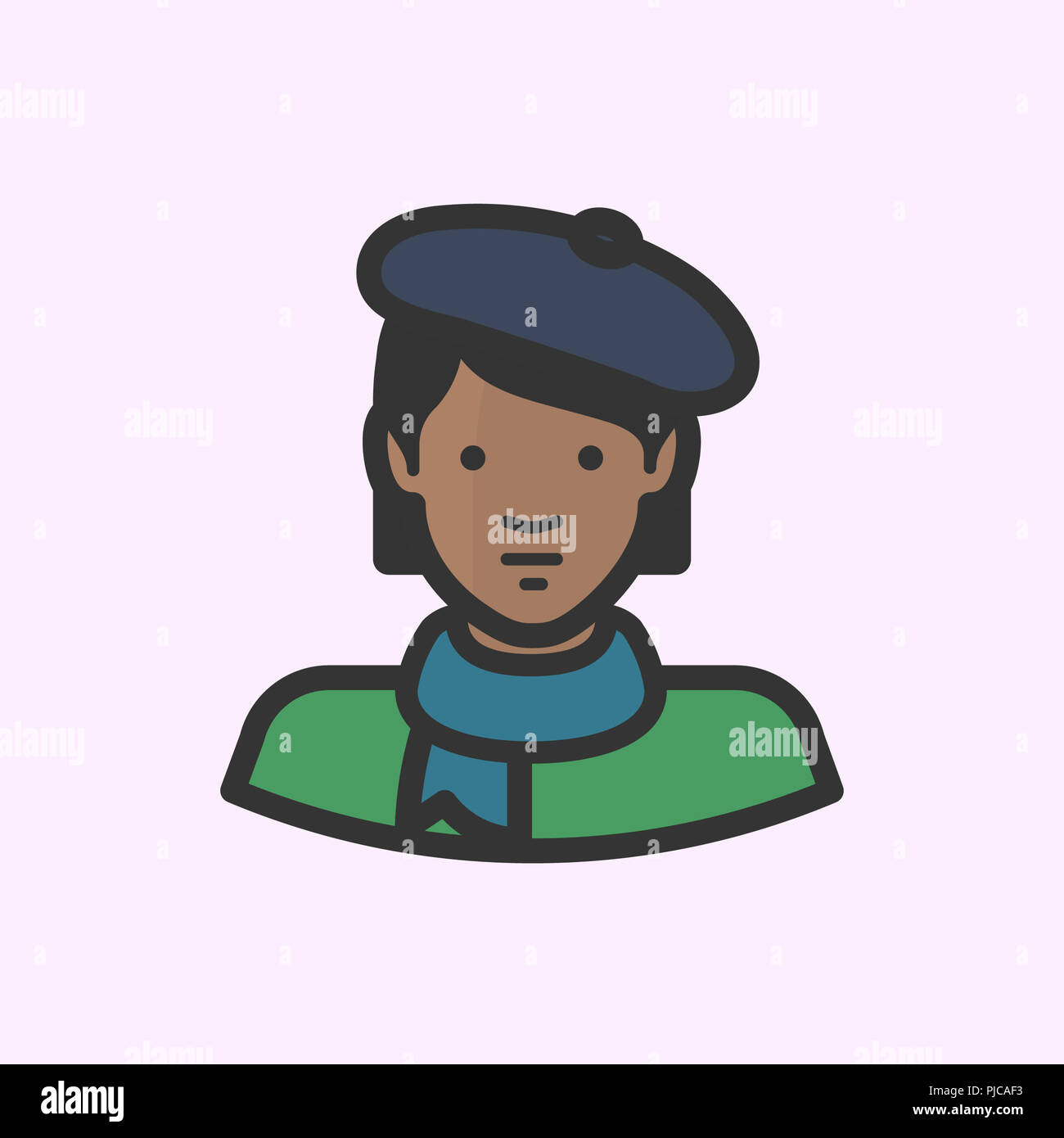 African beret hi-res stock photography and images - Alamy