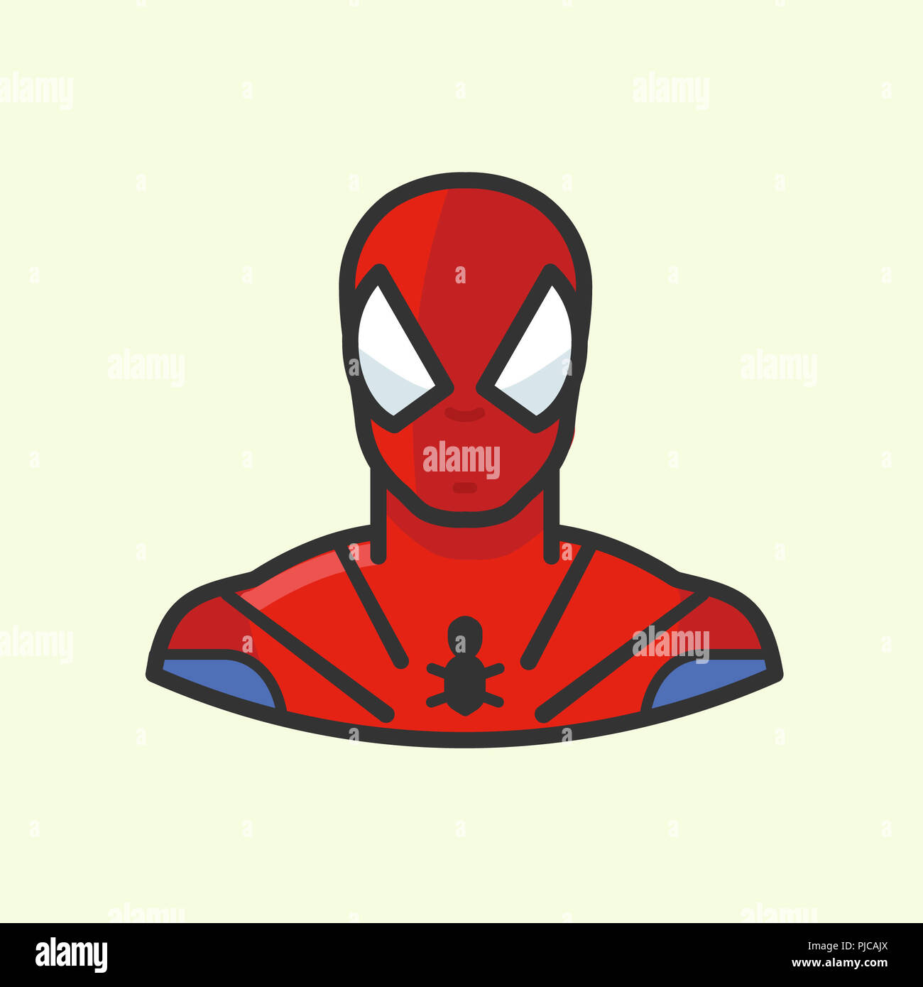 Spiderman vector vectors hi-res stock photography and images - Alamy