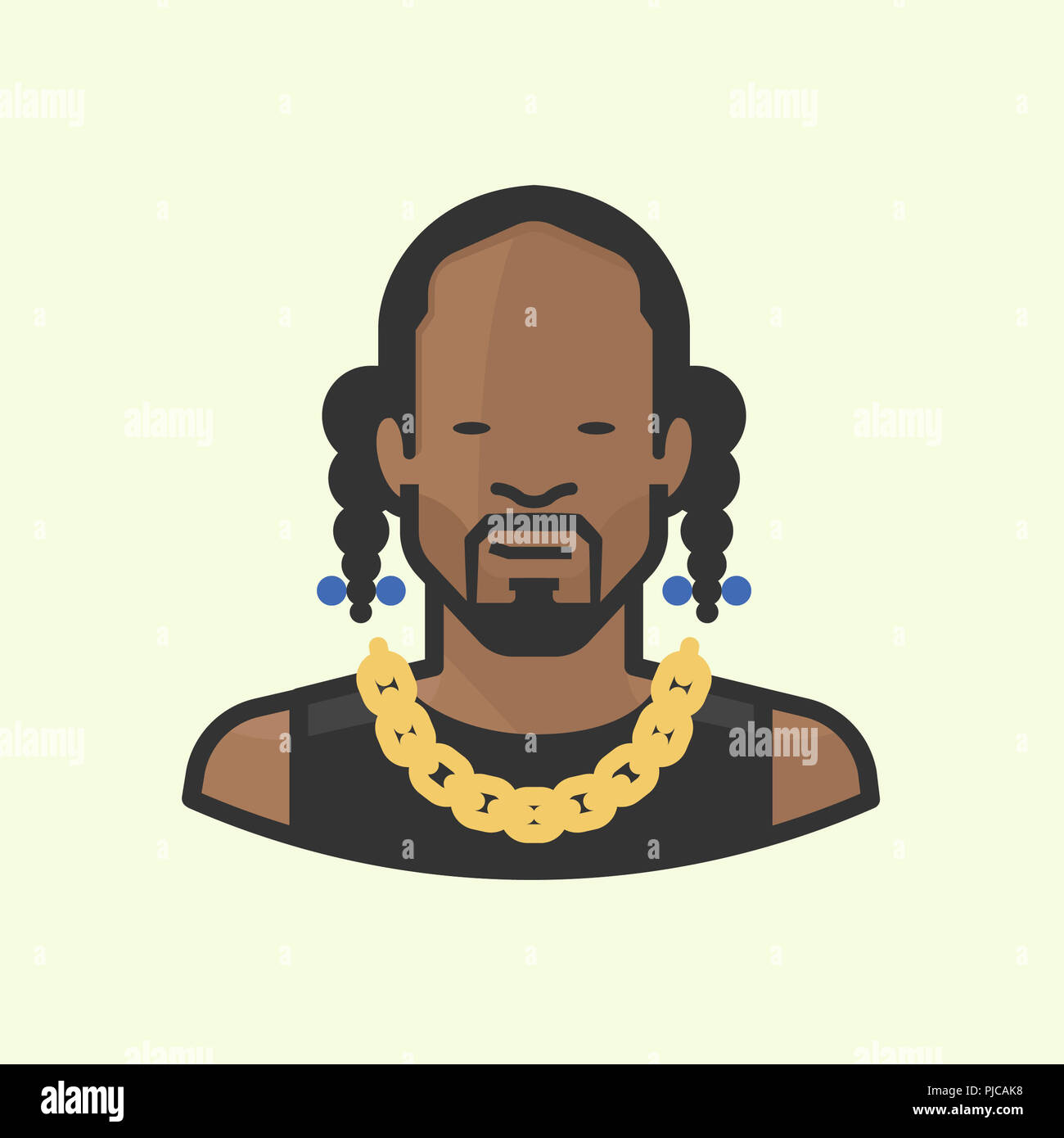 African singer vector vectors hi-res stock photography and images - Alamy
