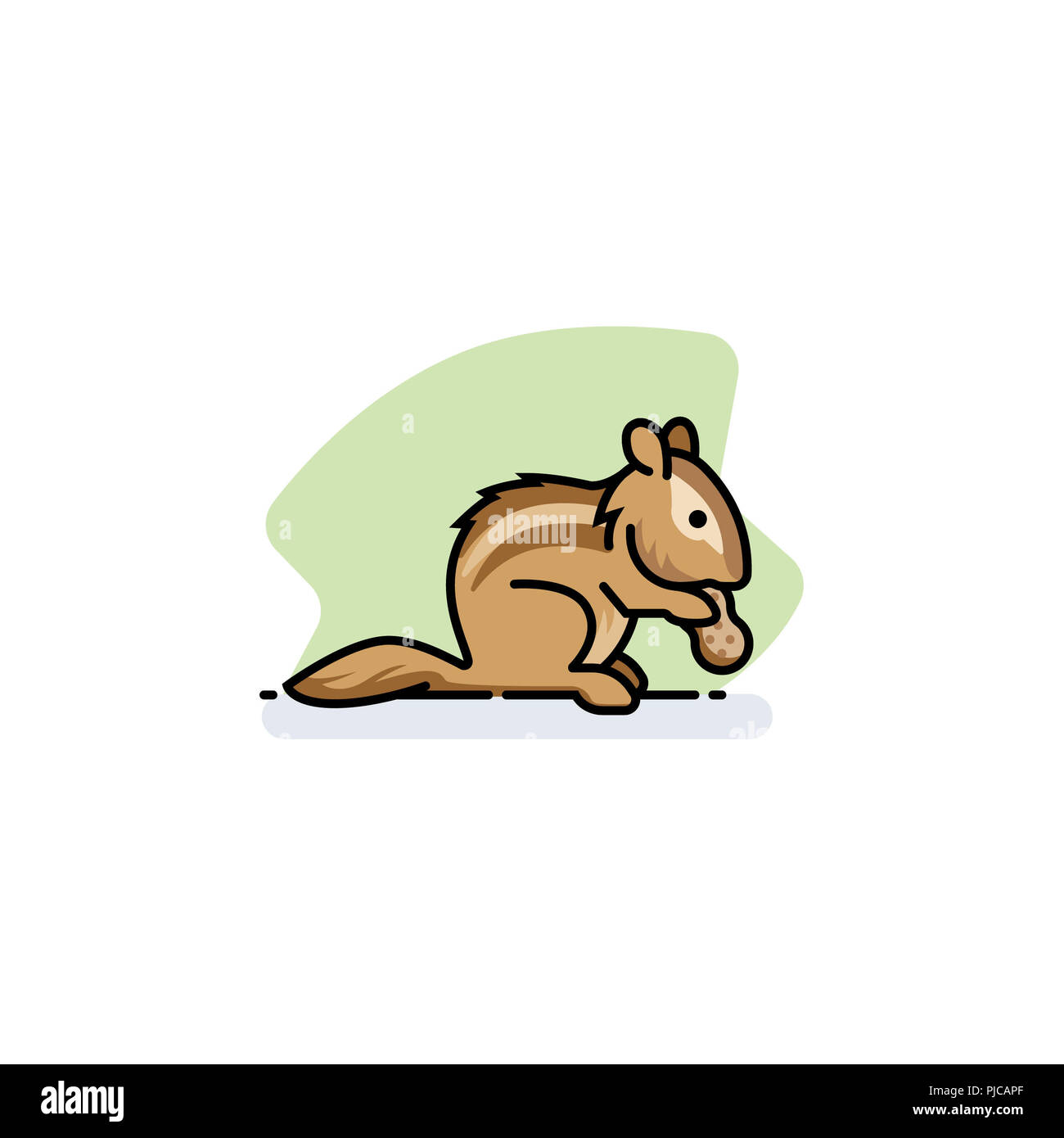 Chipmunk Cut Out Stock Images & Pictures - Alamy