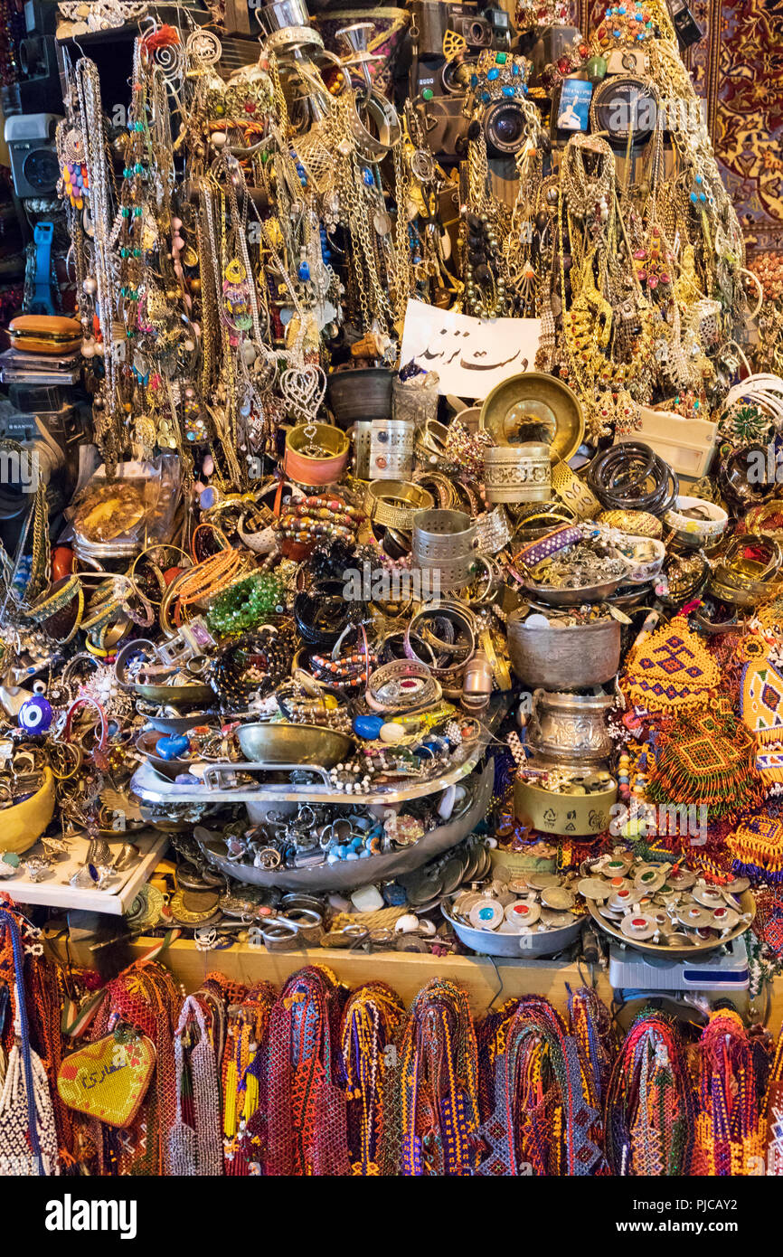 Islamic Republic of Iran. Shiraz. Souvenir items and jewelry for sale ...