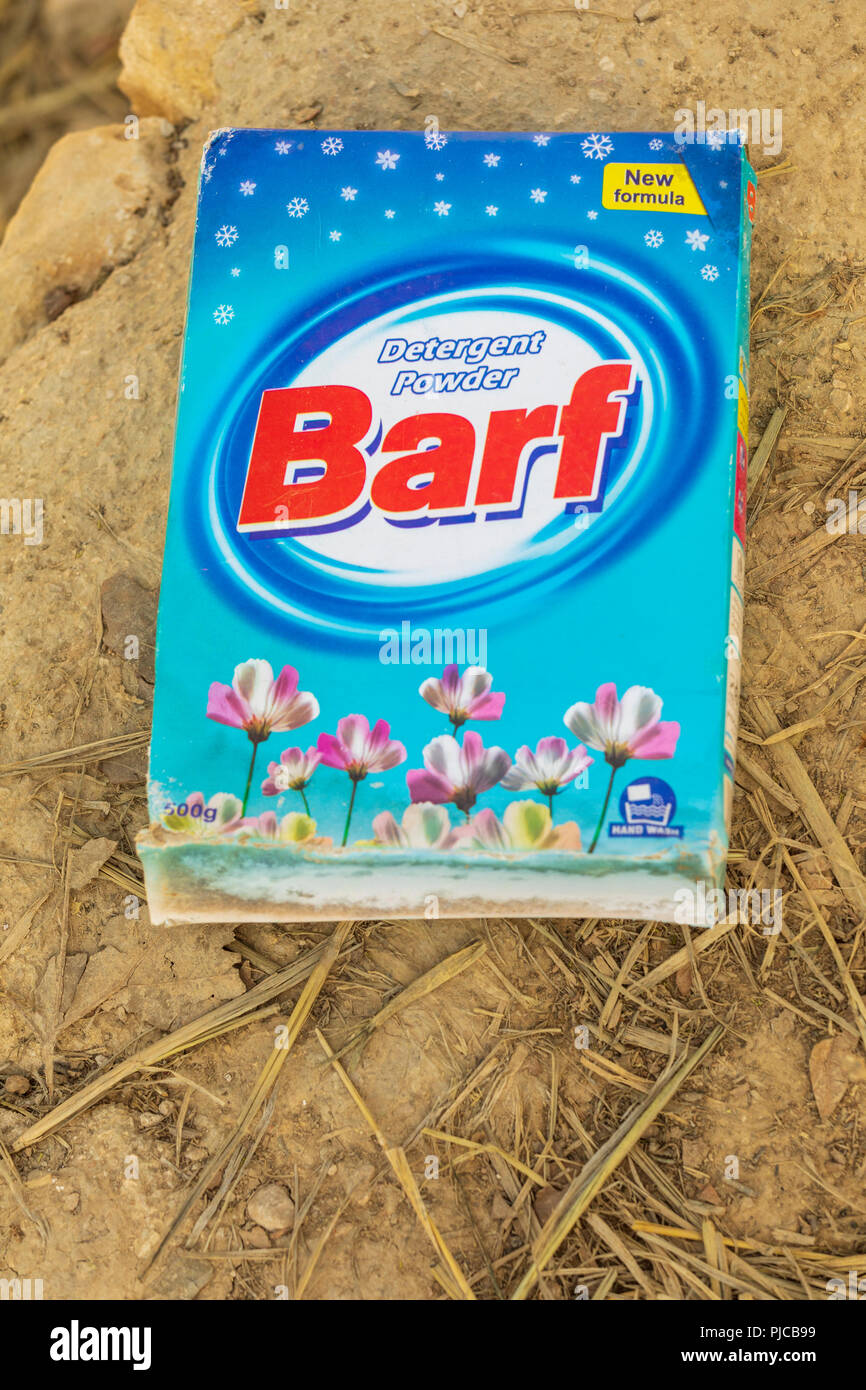 Islamic Republic of Iran. . Fars Province, Rudbal. Laundry detergent ...