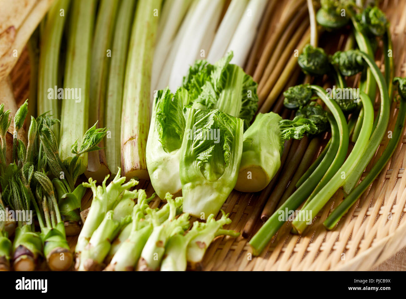Edible wild plants Stock Photo - Alamy