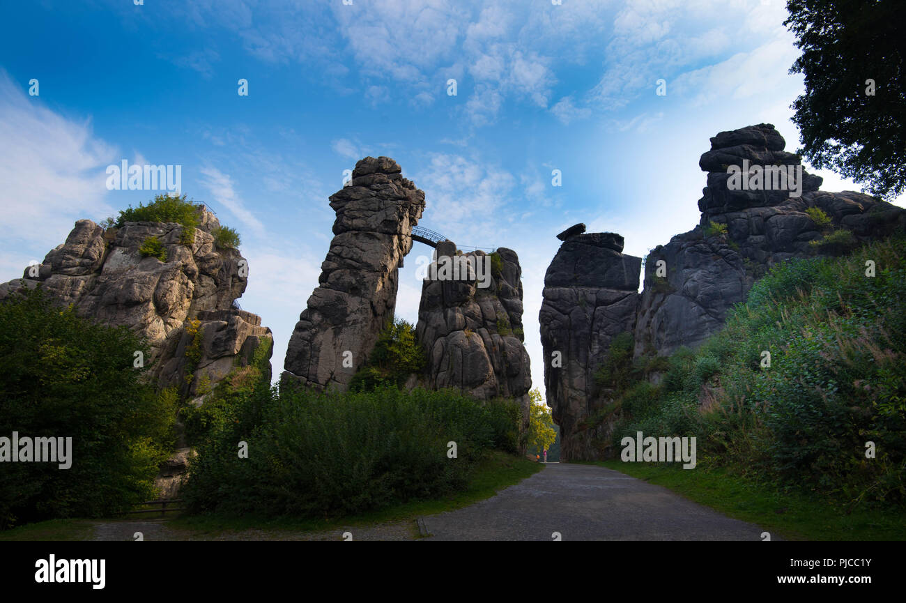 Externsteine hi-res stock photography and images - Alamy