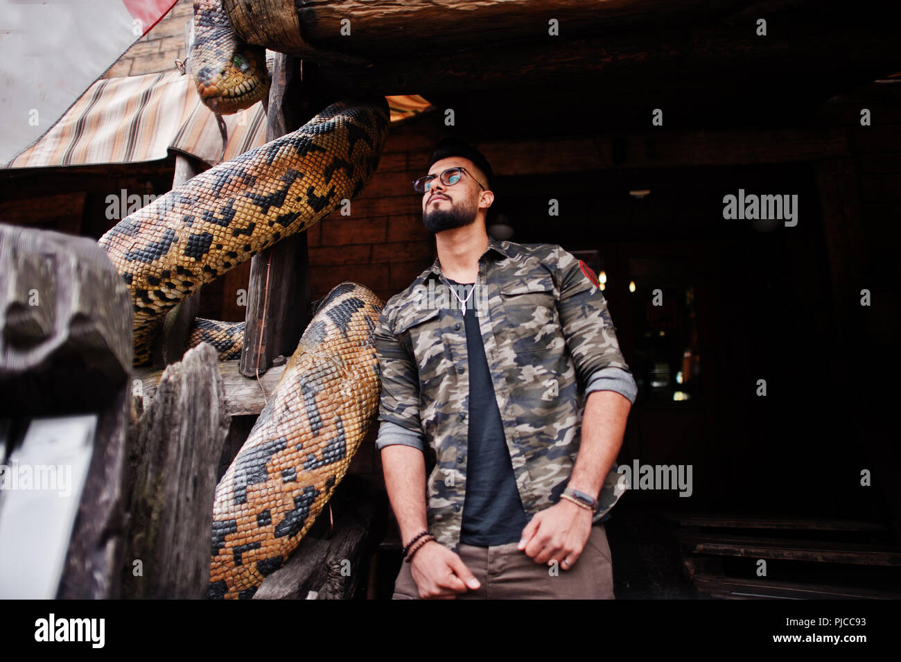 Man snake model hi-res stock photography and images - Alamy