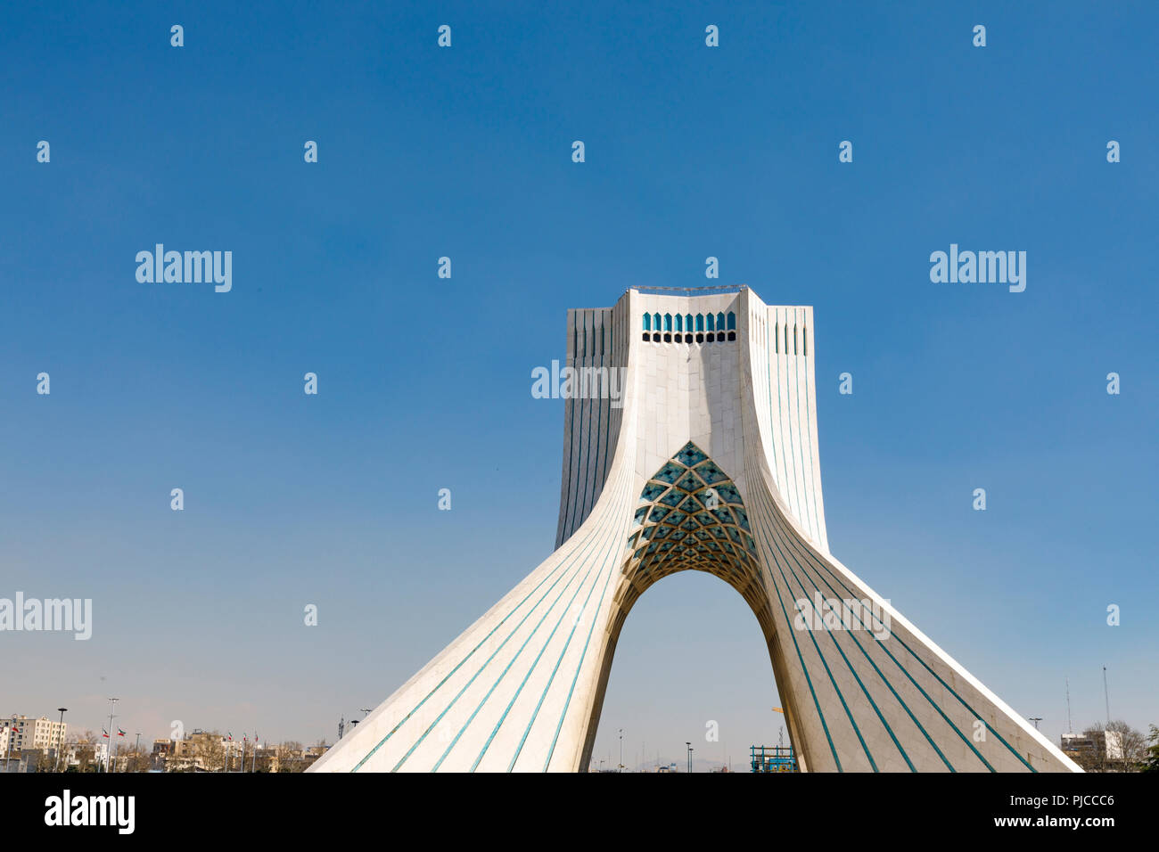 Islamic Republic of Iran.Tehran. Azadi Tower, also known as the Shahyad ...