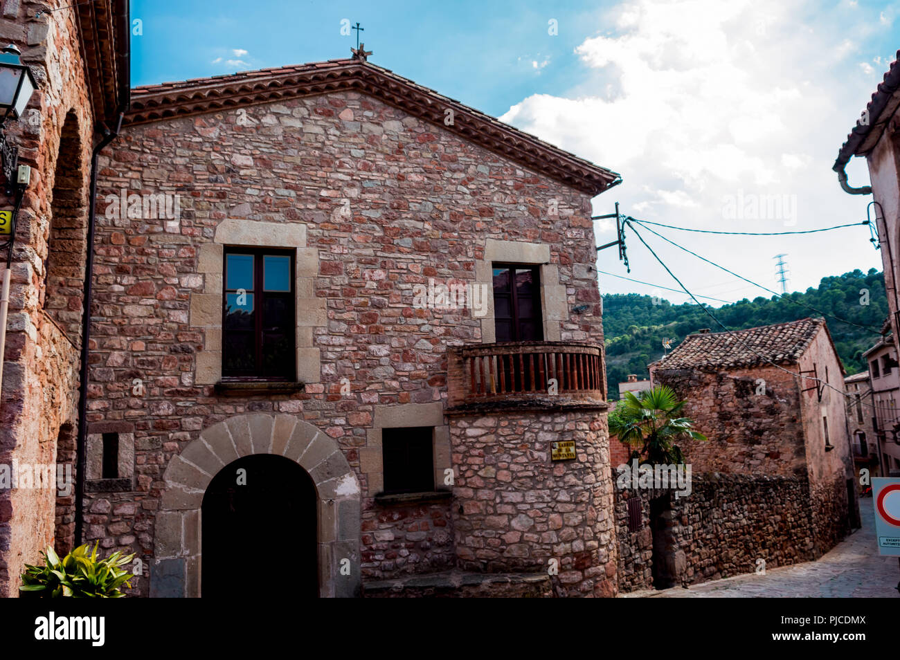 Mura,Catalunya,Spain, the medieval city of Mura Stock Photo - Alamy