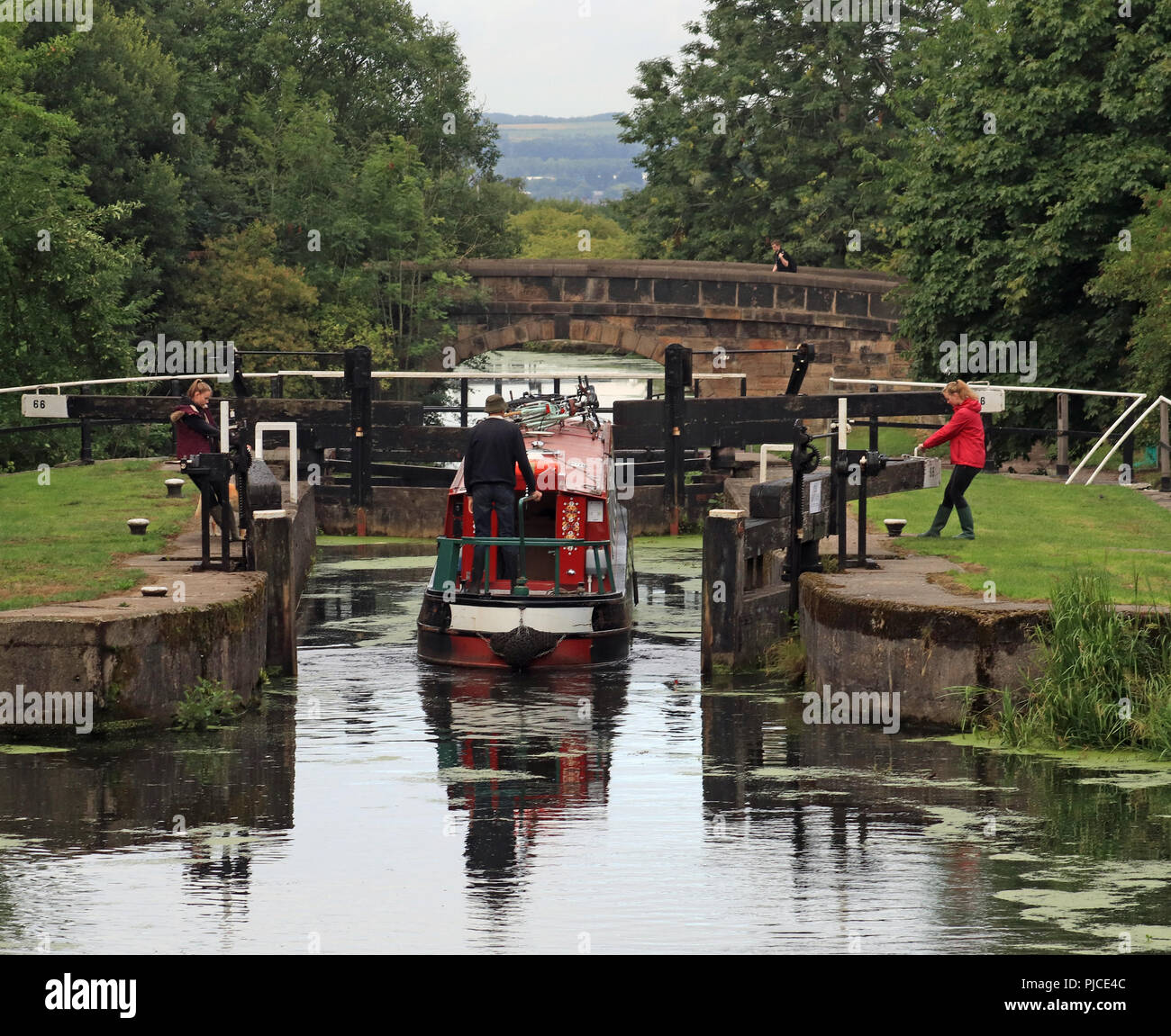 Pulling on lock beams hi-res stock photography and images - Alamy