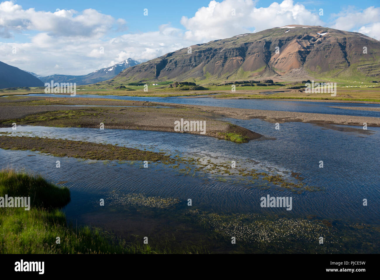 Scenery, close Hoefn, Iceland, Höfn, Landschaft, nahe Hoefn, Island ...