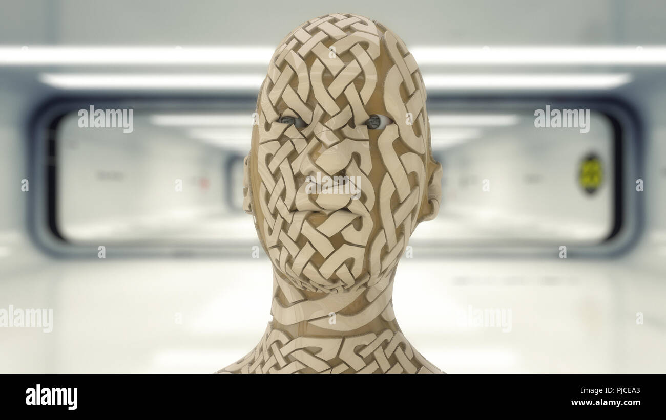 3d render human shattered hi-res stock photography and images - Alamy