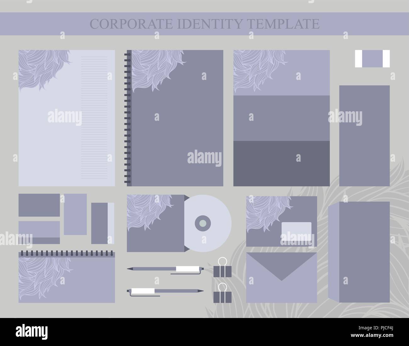 Corporate identity design template Stock Vector Image & Art - Alamy