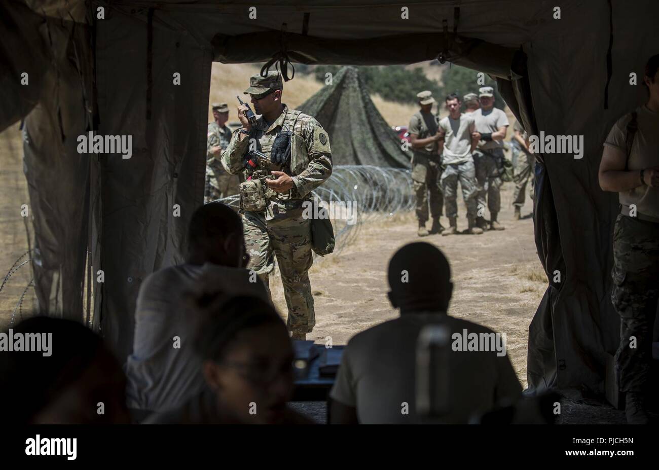 Detention operations center hi-res stock photography and images - Alamy