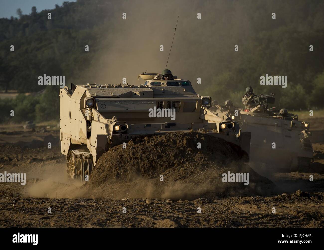 Combat earthmover hi-res stock photography and images - Alamy