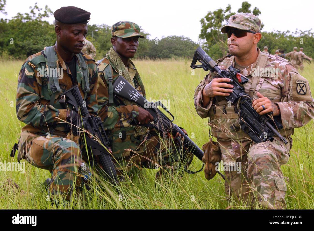 A Soldier with U.S. Army's 1-32 Infantry Regiment, 1st Brigade Combat ...