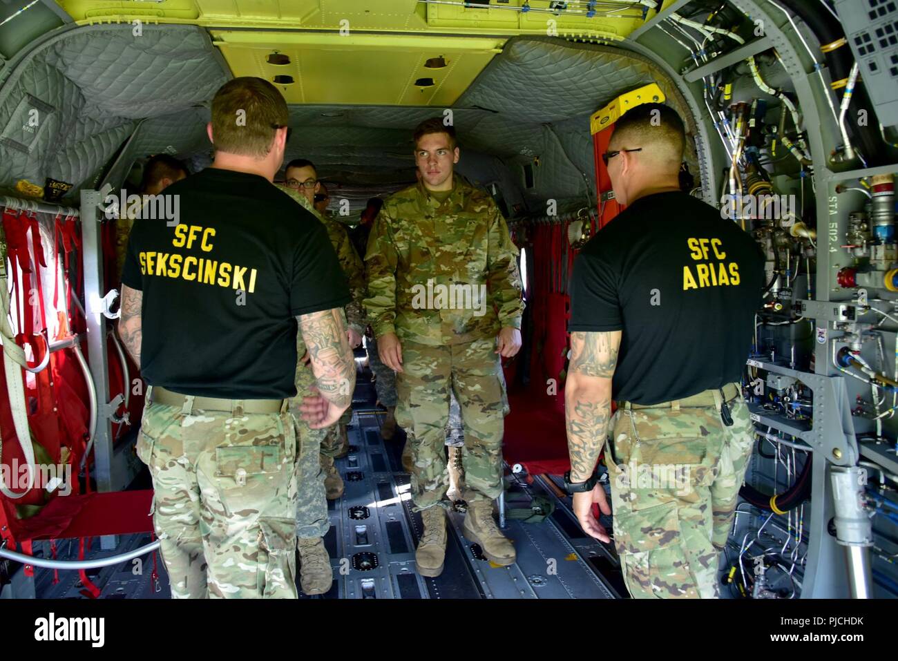 In this image, released by the U.S. Army Reserve, Soldiers with the ...