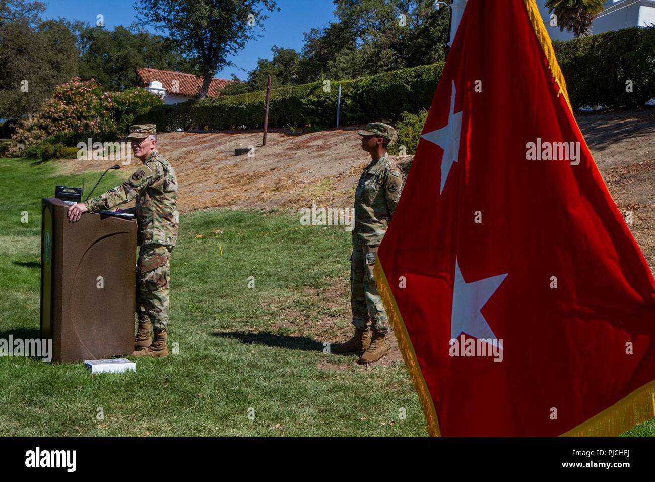 FORT HUNTER LIGGETT, CALIF. - Army Reserve Mag. Gen. A. Ray Royalty ...