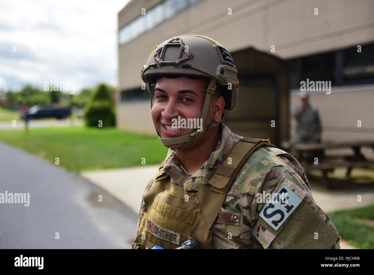 Staff Sgt. Kenneth Rivea-Ithier, a security forces specialists from the ...
