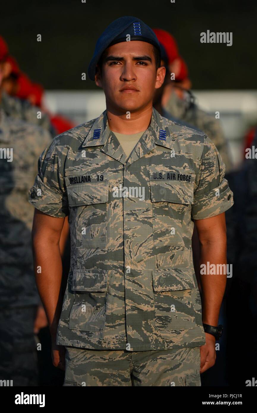 U.S. Air Force Academy -- Basic Cadet trainees march out to Jacks ...