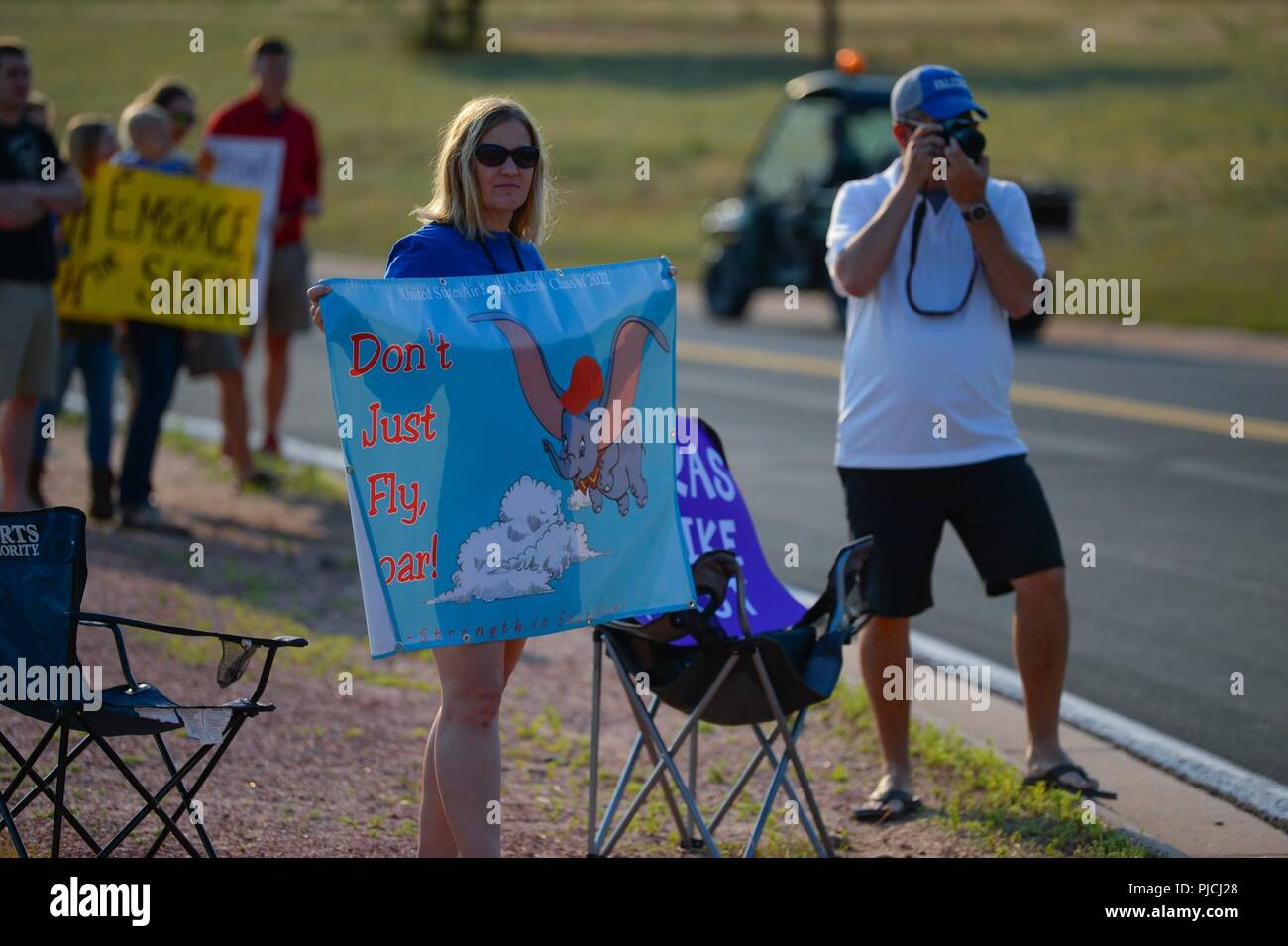 U.S. Air Force Academy -- Basic Cadet trainees march out to Jacks ...