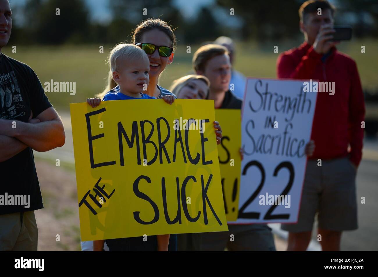 U.S. Air Force Academy -- Basic Cadet trainees march out to Jacks ...