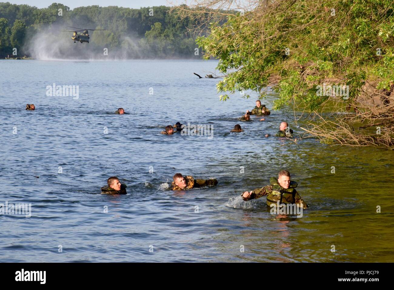 In this image, released by the U.S. Army Reserve, members of the 420th ...