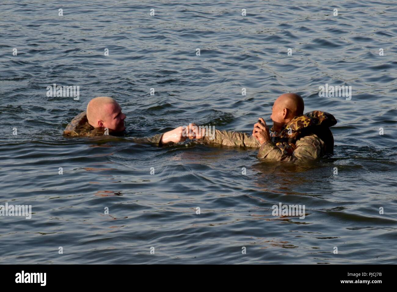 In this image, released by the U.S. Army Reserve, members of the 420th ...
