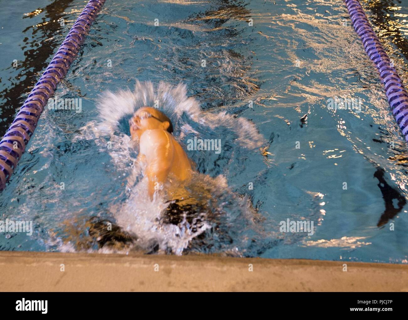 VIRGINIA BEACH, Va. (July 23, 2018) A midshipman participates in the ...