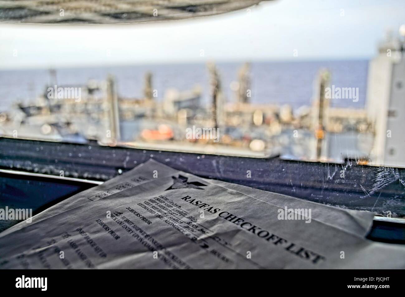 PACIFIC OCEAN (July 20, 2018) The Lewis and Clark-class dry cargo and ...