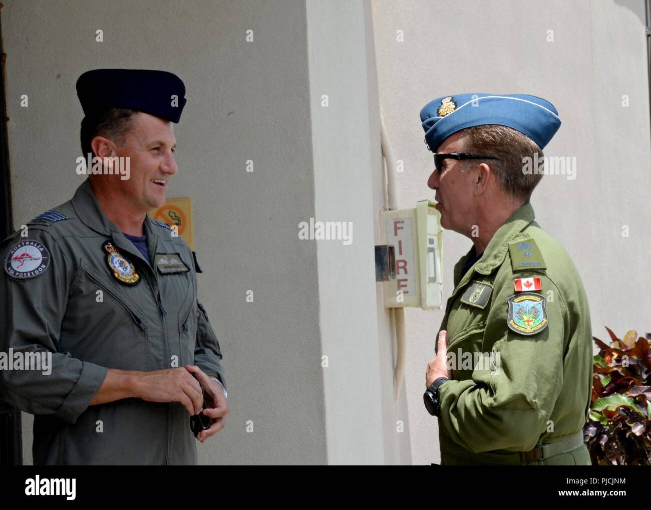 MARINE CORPS BASE HAWAII (July 23, 2018) — Group Capt. Darren Goldie ...